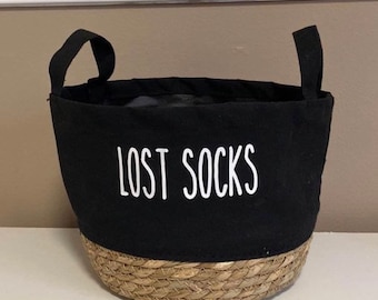 Lost Socks Basket - Etsy