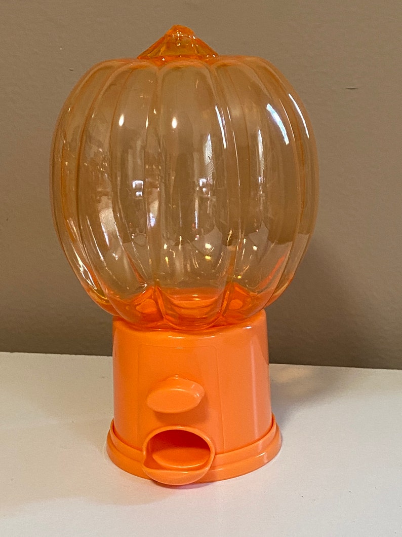 Mini Gumball Machine Candy Dispenser PUMPKIN Candy Machine - Etsy