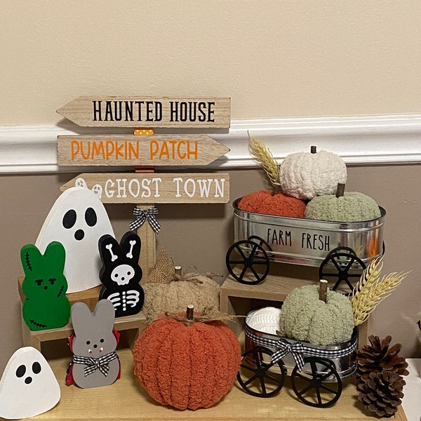 Halloween Directional Signs - Etsy