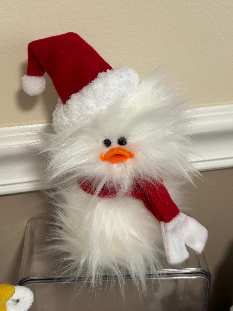 Frazzled REINDEER and SANTA Duckling Standing Tiered Tray Decor I’m ...