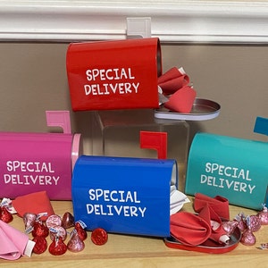 SPECIAL DELIVERY Little Tin Mailbox Valentines Gift for Kids Choice to ...