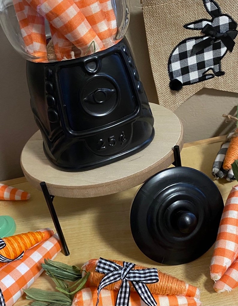 Hand Painted Gumball Machine Choose Your Color Glass Canister - Etsy