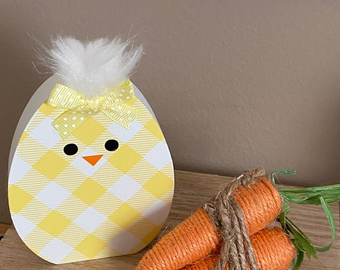Spring Chick, Checkered Chick, Plaid Chick, Wood Chick, Easter Chick ...
