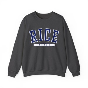 Rice University Sweatshirt | Rice Vintage University/college Sweater ...