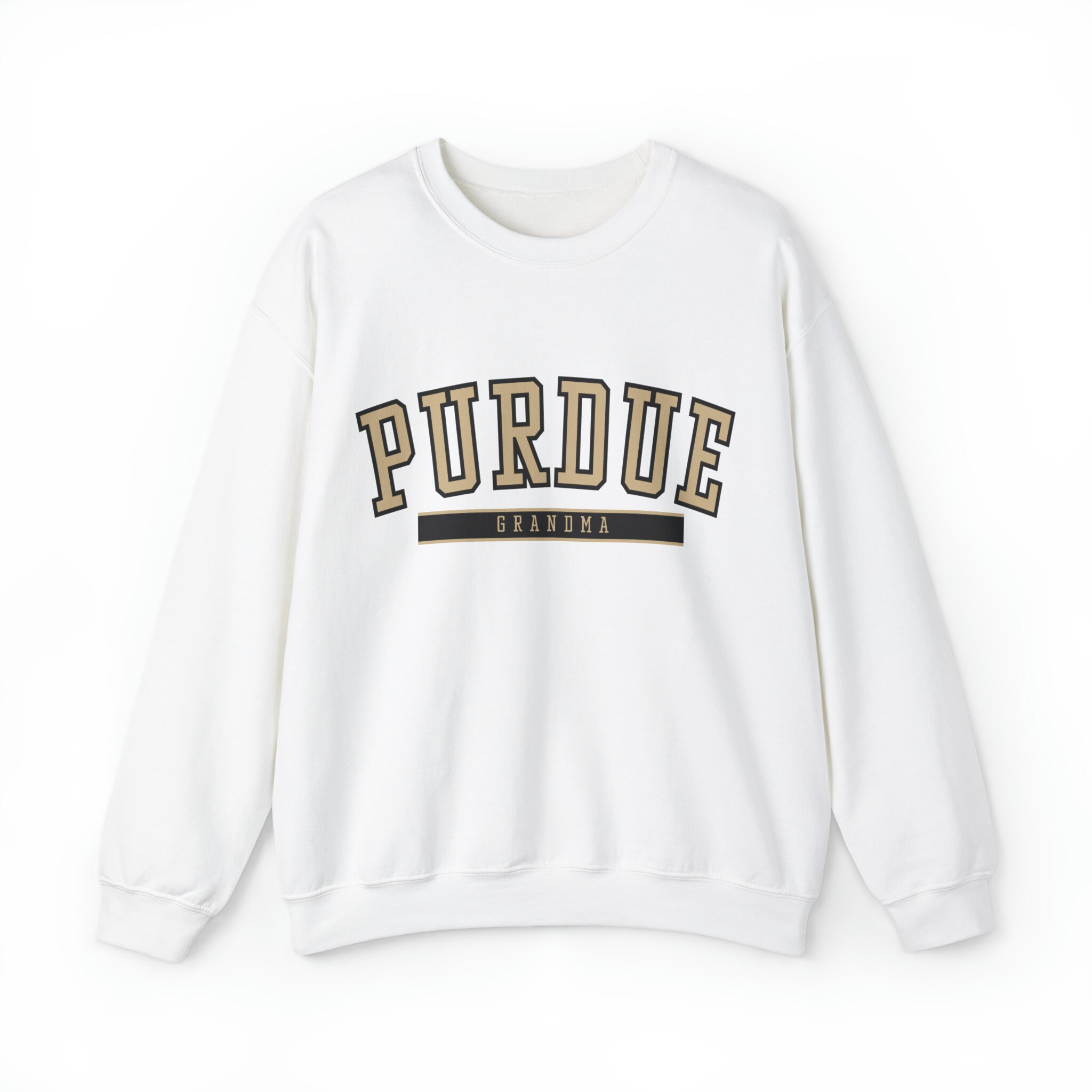Purdue Grandma Sweatshirt Purdue Vintage University/college Sweater ...