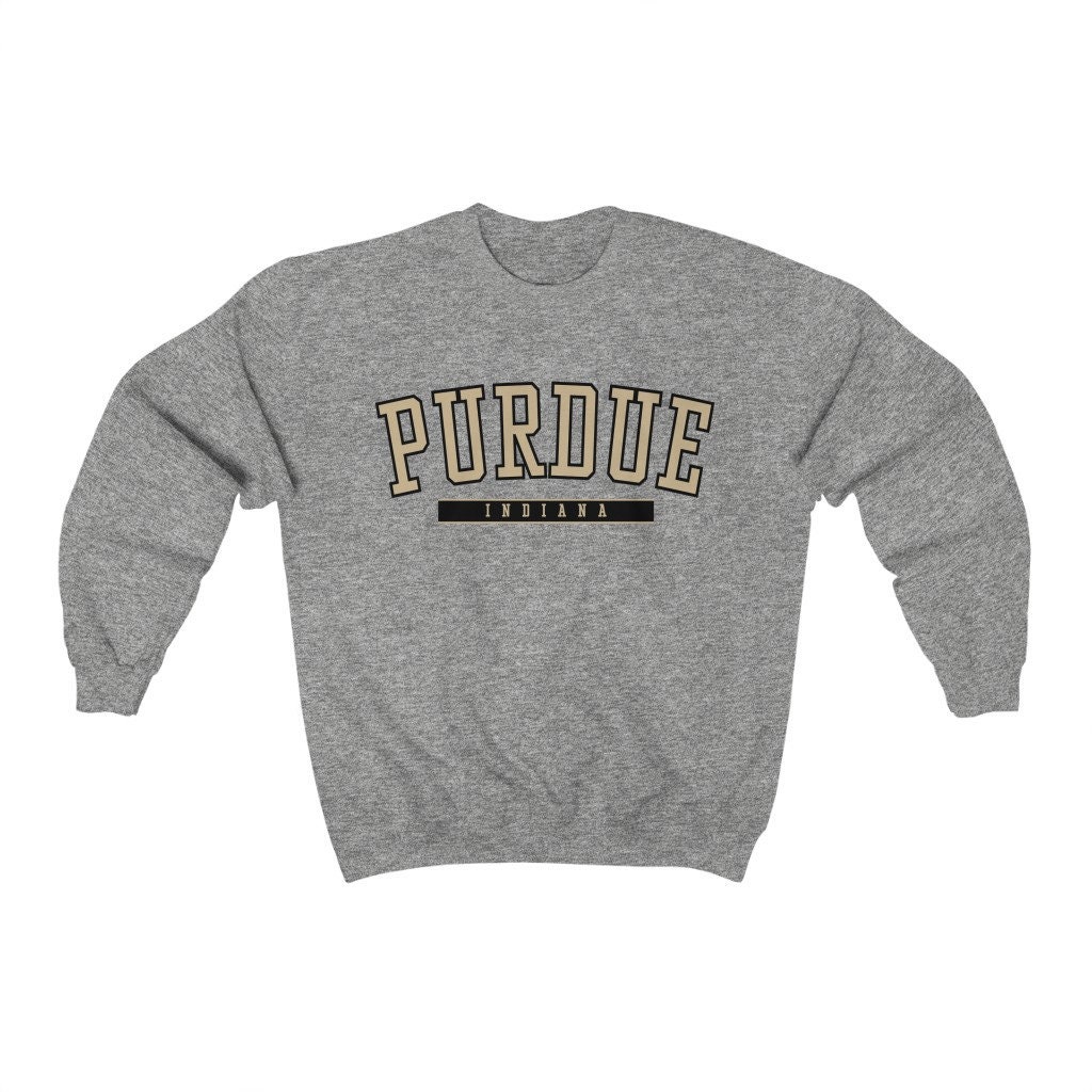 Purdue Sweatshirt Purdue Vintage University/college Style Sweater ...
