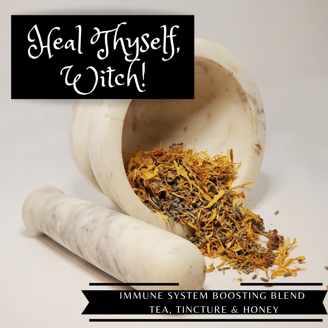 Heal Thyself Witch Herbal Tea - Etsy