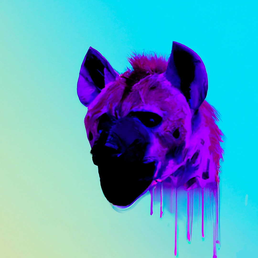 Chaos Wave Hyena - Etsy