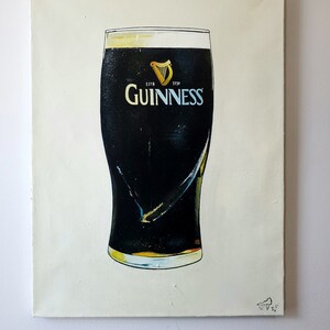 The Pint of Guinness - Etsy
