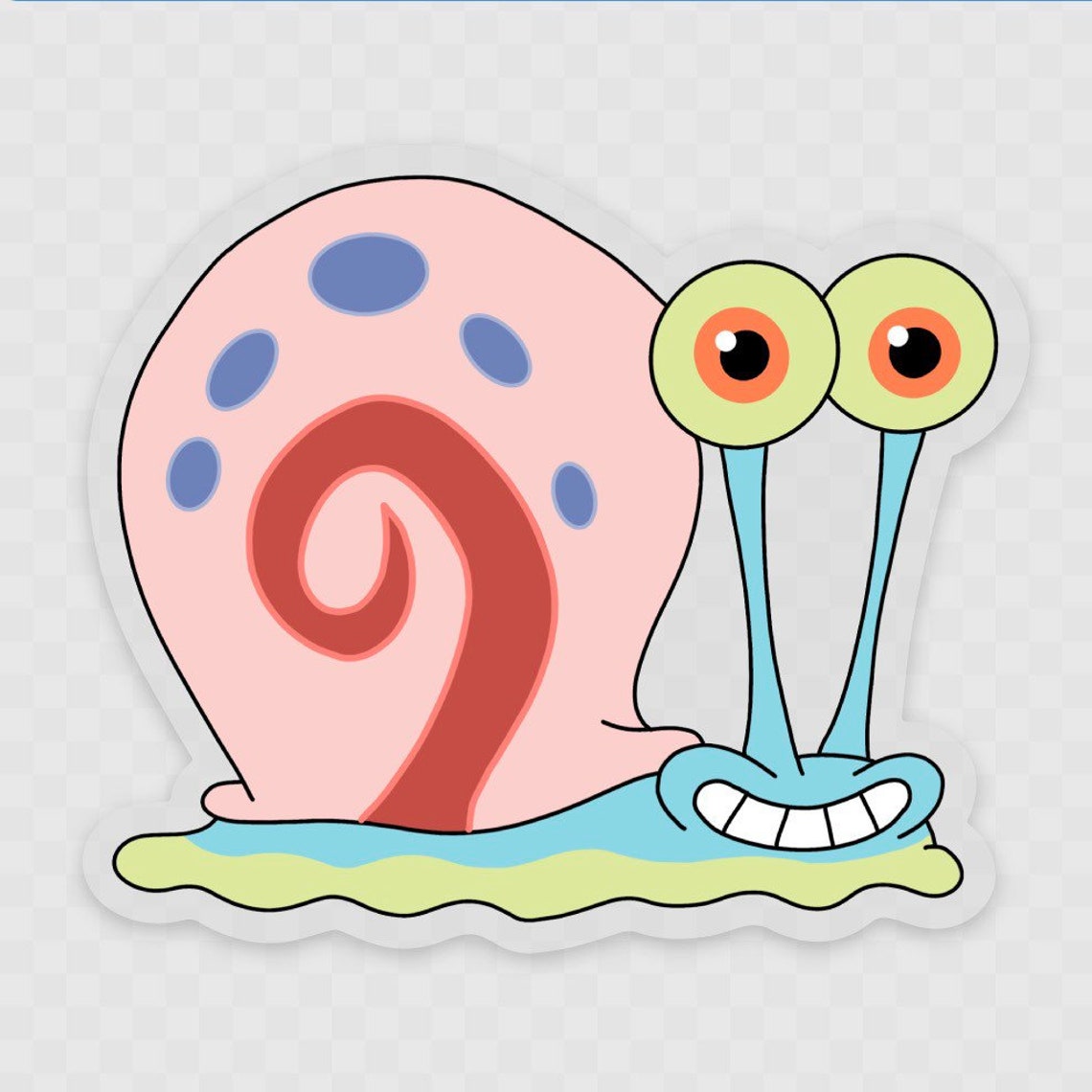 Gary Sticker Sticker Nickelodeon Spongebob Jellyfish | Etsy