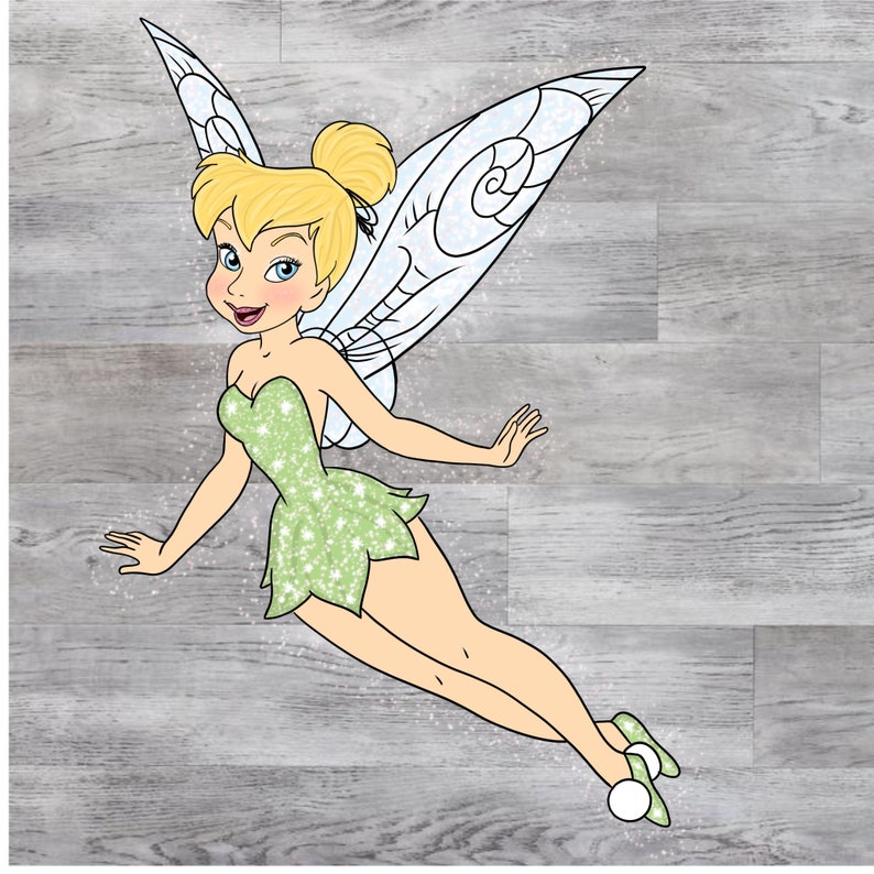 Tinker Bell Sticker Tinker Bell Sticker Disney Sticker | Etsy