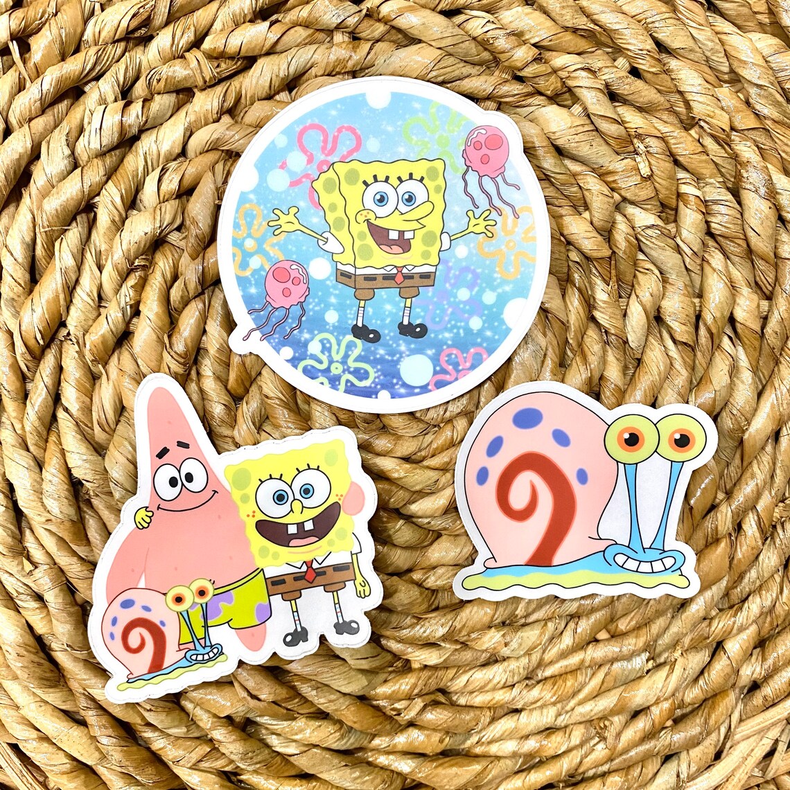 Spongebob Sticker Pack Spongebob Stickers Nickelodeon | Etsy