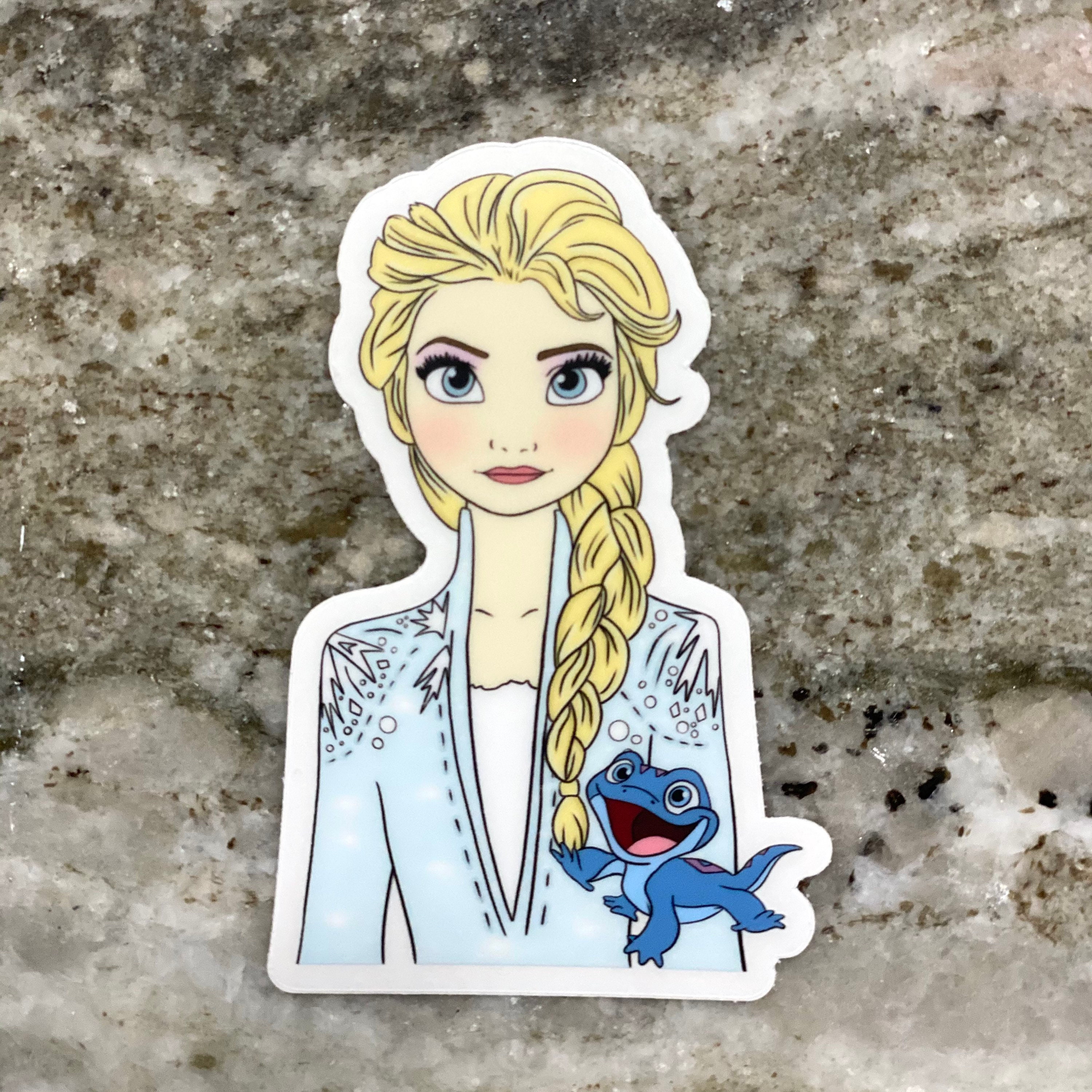 Frozen Sticker Frozen Elsa Sticker Disney sticker vinyl | Etsy