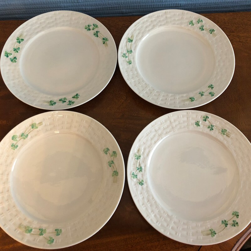 Belleek Shamrock - Etsy