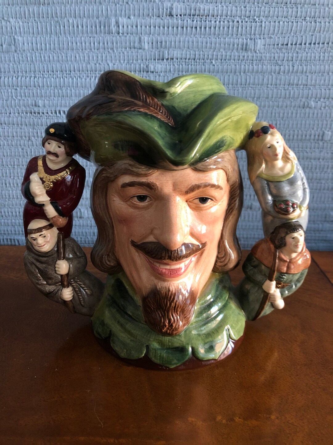 Royal Doulton Robin Hood Double Handle Jug, Handmade in 1995 Free ...