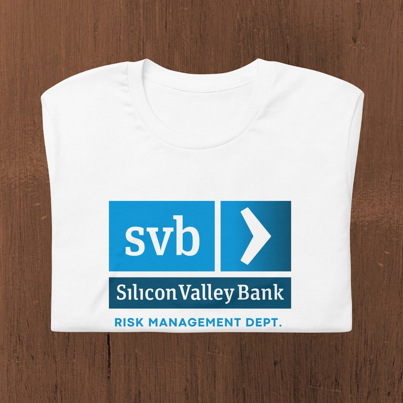 SVB Silicon Valley Bank Risk Management T-shirt - Etsy