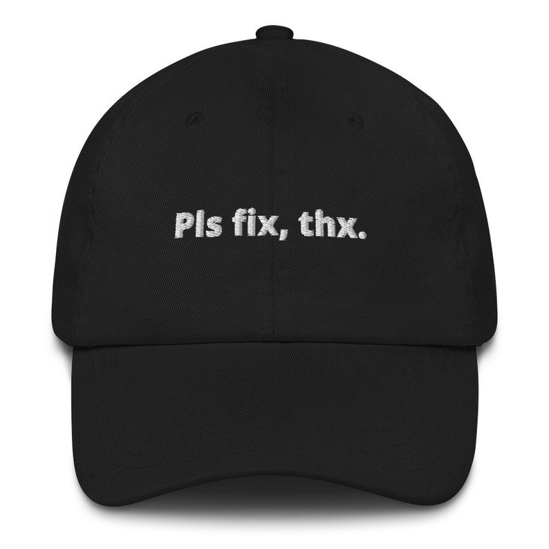 Pls Fix Thx Hat - Etsy