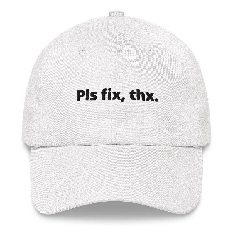 Pls Fix Thx Hat - Etsy