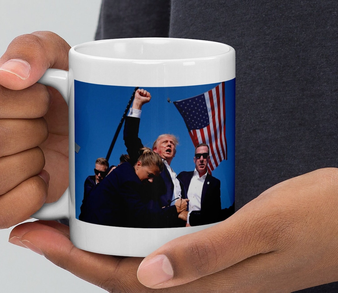 Donald Trump Rally Mug 2024 MAGA Coffee Cup Republican Gifts - Etsy Denmark
