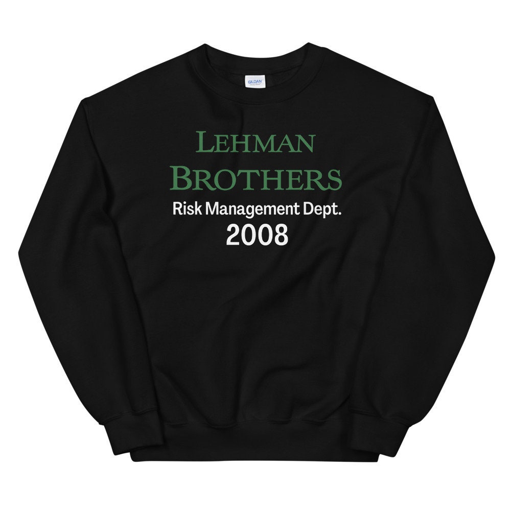Lehman Brothers Risk Management Sweater - Etsy