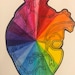 Color Wheel Heart - Etsy