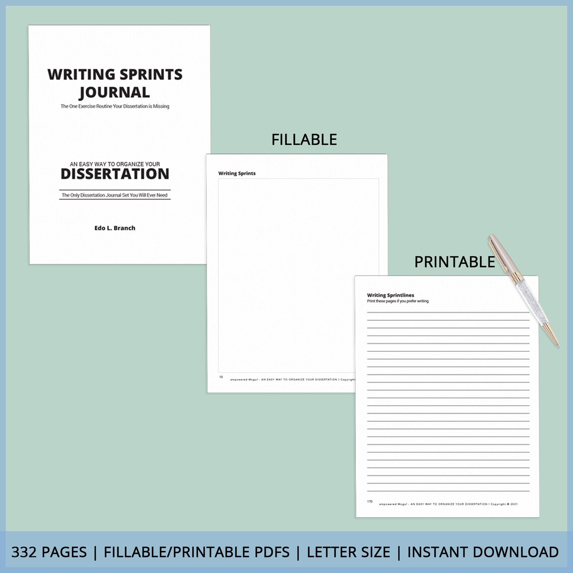 Organize Your Dissertation Bundle | College University Student Lit ...