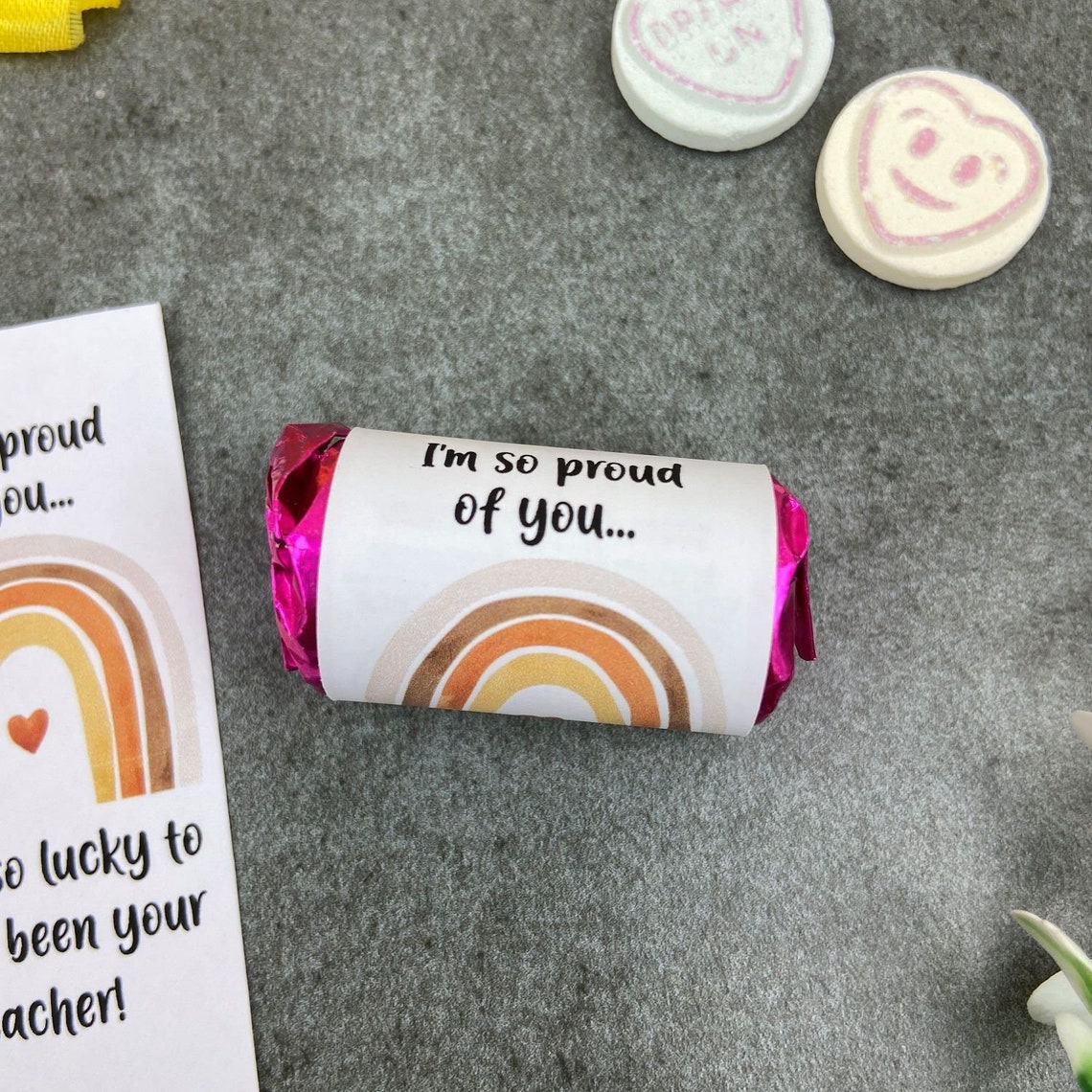 Student Gifts From Teacher, Student Love Heart Sweets, End of School ...