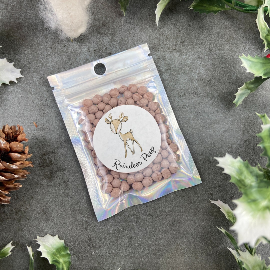 Cute Reindeer Poop, Christmas Eve Box Filler, Kids Christmas Treat ...