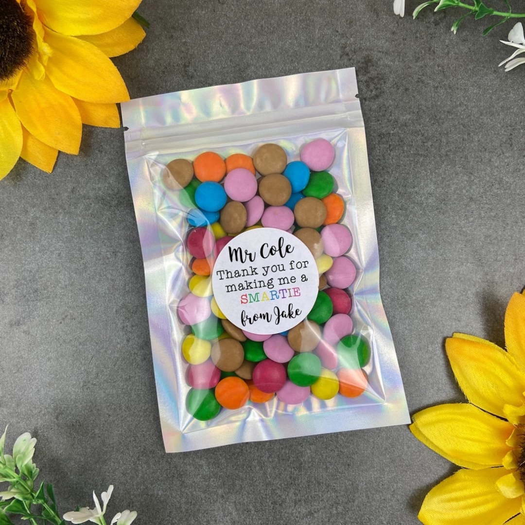 Teacher Gift- Smartie Pouch - Thank You for Making Me A Smartie Pants ...