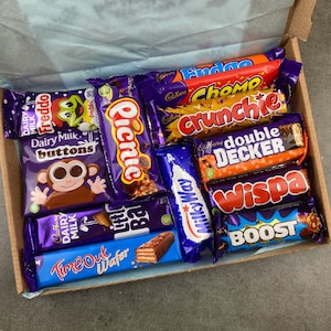 Personalised University Chocolate Box - Blue - Etsy UK