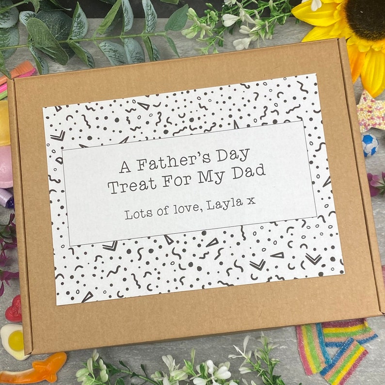 Fathers Day Gift for Dad Daddy Pick A Mix Mix of Sweets | Etsy