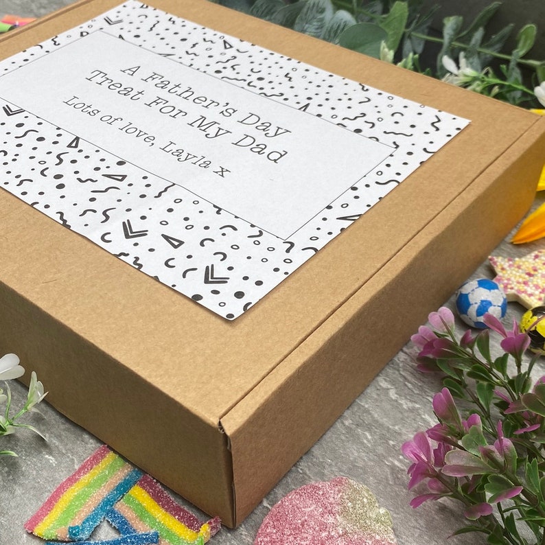 Fathers Day Gift for Dad Daddy Pick A Mix Mix of Sweets | Etsy