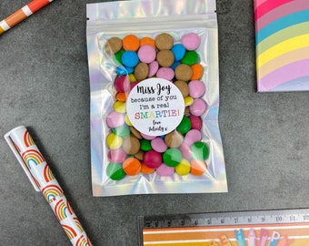 Smartie Teacher Gift | Etsy