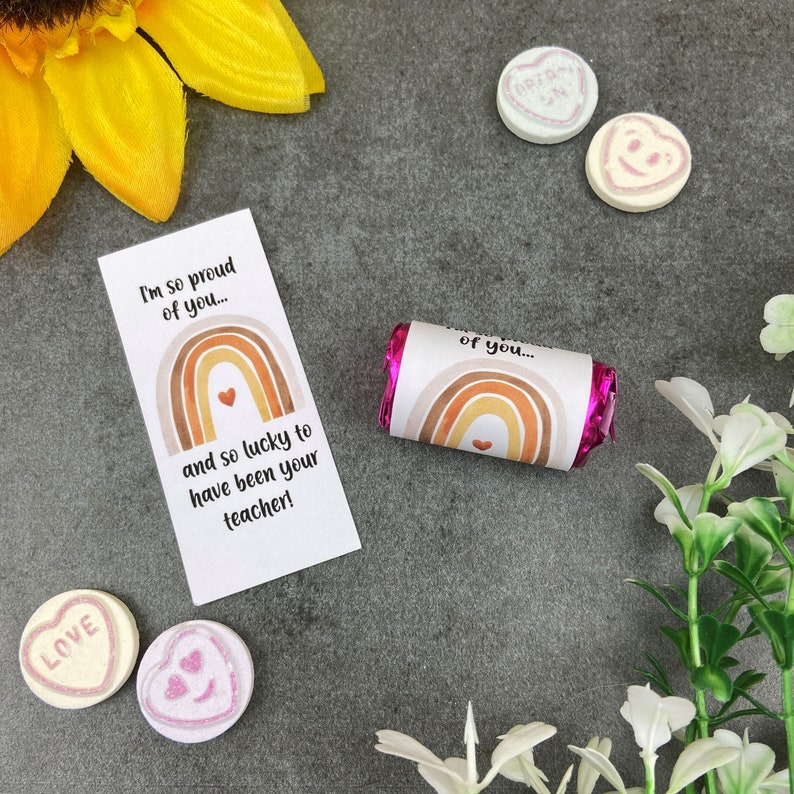 Student Gifts From Teacher Student Love Heart Sweets End of | Etsy