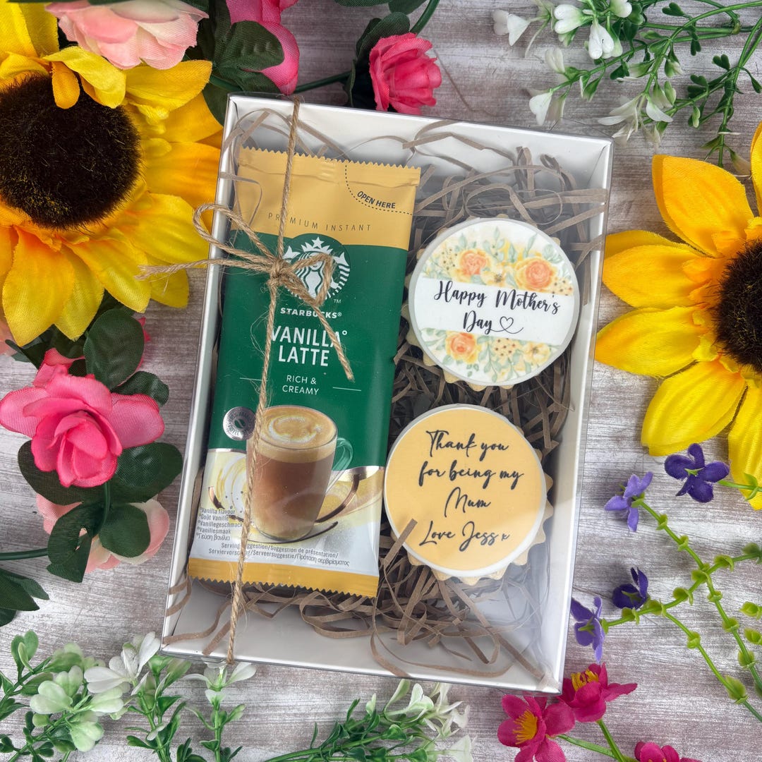 Gâterie pour la fête des mères | Coffret cadeau biscuits et café ...