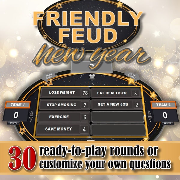 New Years Eve Games - Etsy