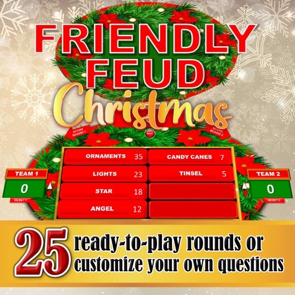 Virtual Christmas Game, Christmas Conversation Starters, Zoom Christmas ...