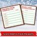 Christmas Holiday Games Family Feud Printable, Family Game Holiday Feud ...
