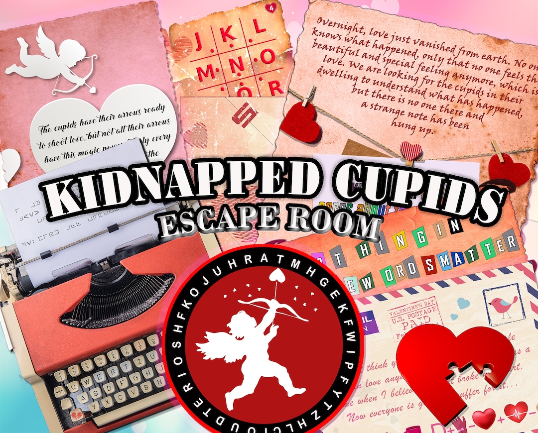 Valentines Day Game, Escape Room Kit, Date Night Ideas, Couples Game ...
