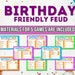 Birthday Friendly Feud Game Printable, Family Feud Birthday Trivia Game ...