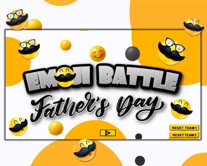 Fathers Day Emoji Battle Game Virtual Powerpoint Zoom Family - Etsy Fathers Day Emoji Battle Game Virtual Powerpoint Zoom Family - Etsy