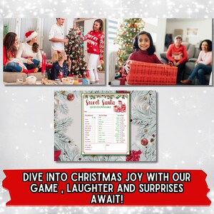 Secret Santa Questionnaire for Coworkers White Elephant Dice Game ...