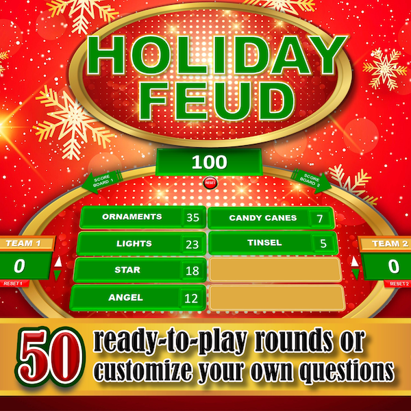 Christmas Family Feud - Etsy