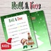 Roll A Tree Christmas Game Printable, Christmas Games for Kids Roll A ...