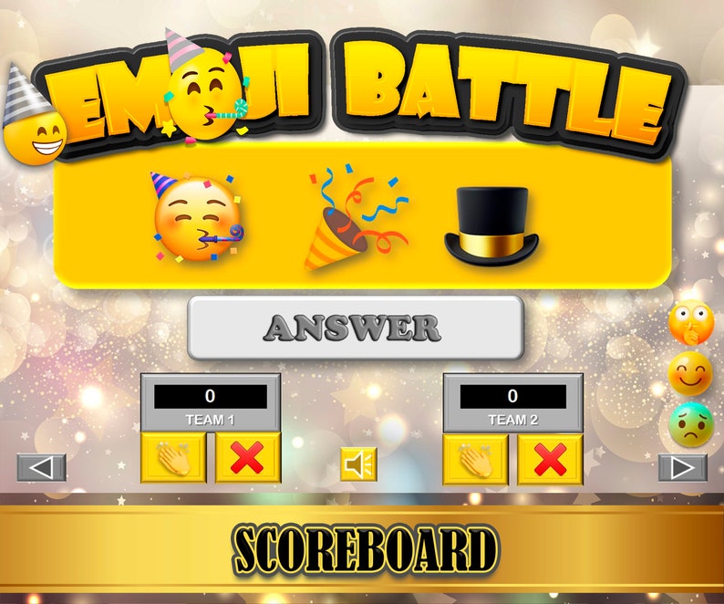 New Year Emoji Trivia Emoji Guess Game Virtual New Year - Etsy