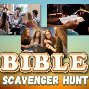 Bible Scavenger Hunt Pdf Printable Bible Verse Scavenger Hunt Cards ...