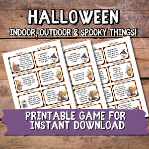 Halloween Riddles Game for Kids Printable Fun Halloween Party Game ...