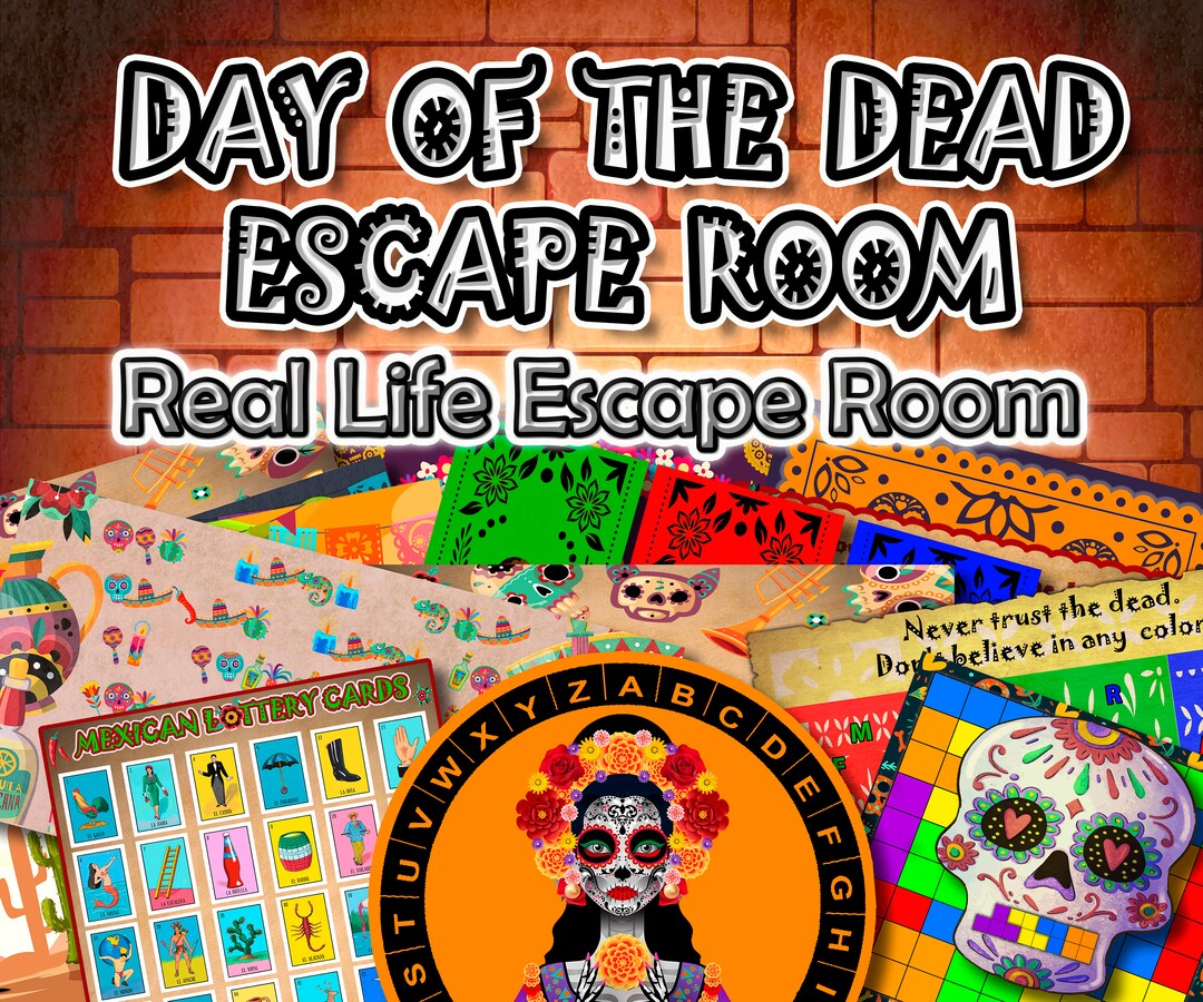 Escape Room Games Mexican Party Fiesta Kits for Teens Escape Room ...
