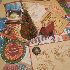 Kids Escape Room Christmas Printable Games Family Friendly - Etsy