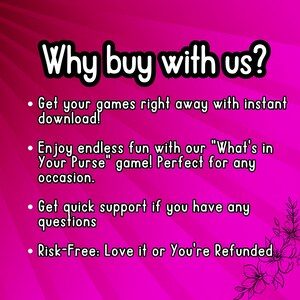 Purse Game Scavenger Hunt, Printable Home Clues for Home Pdf Instant ...